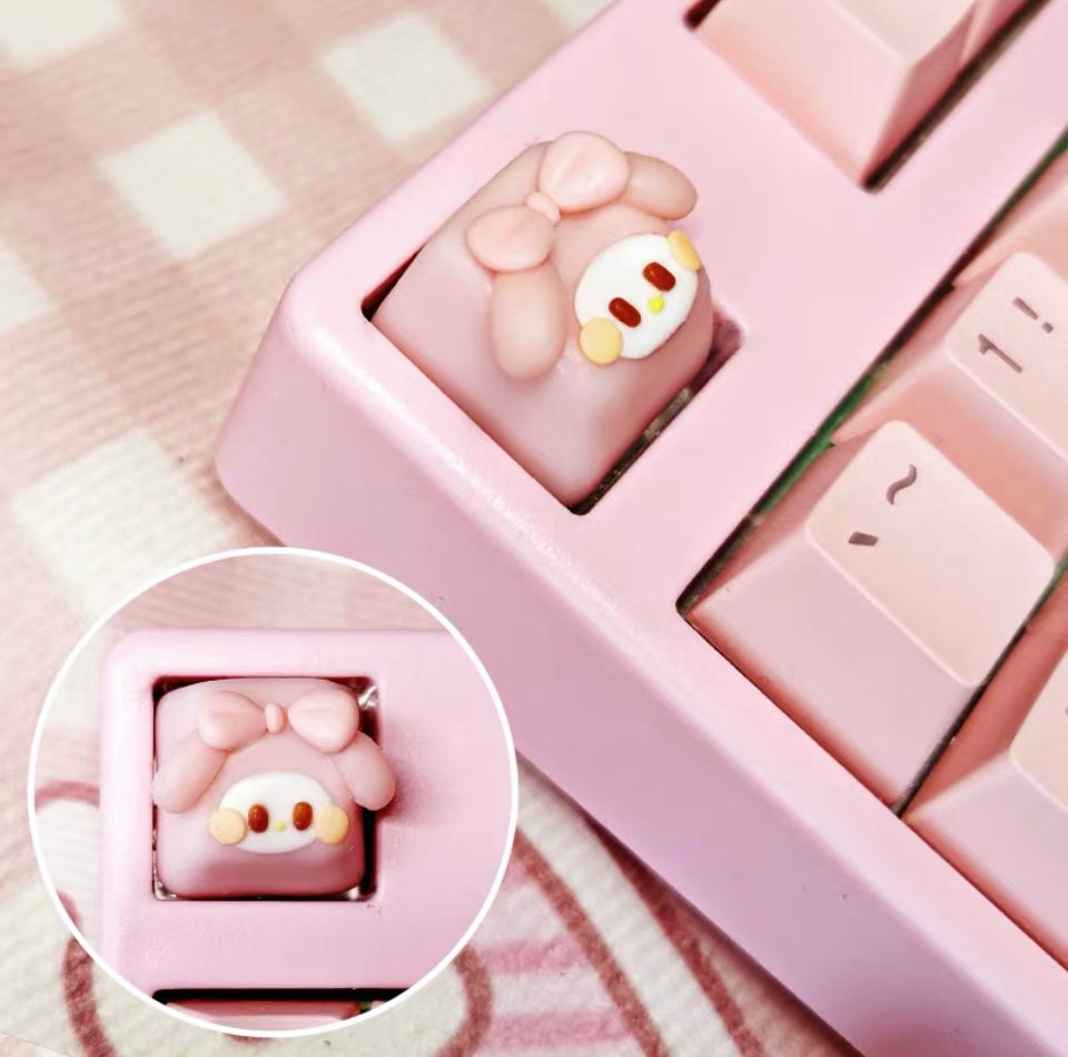Cute Artisan Keycap Keycap Set Cartoon Keycaps Dog Rabbit Bear - Etsy UK