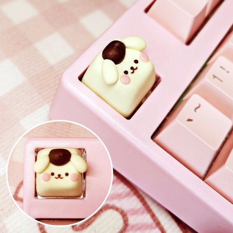 Cute Artisan Keycap Keycap Set Cartoon Keycaps Dog Rabbit Bear - Etsy UK