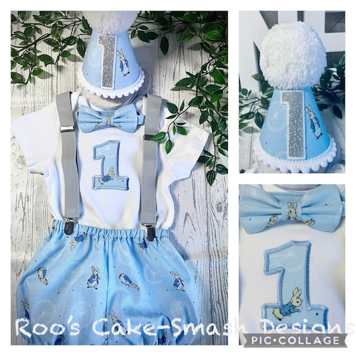 Baby Boys Cake Smash Outfit. 1st Birthday Set. Photo Shoot. - Etsy UK