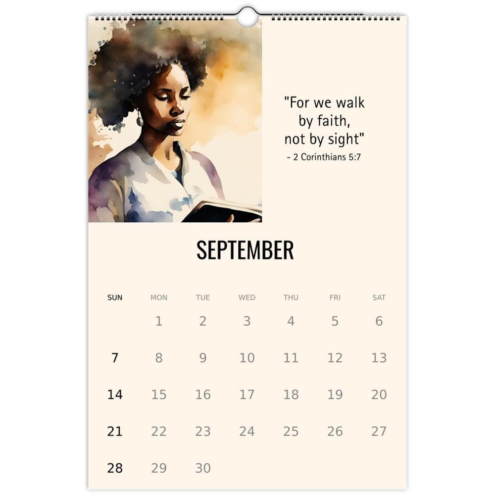 Spiritual Journey (2025 Wall Calendar) - Etsy