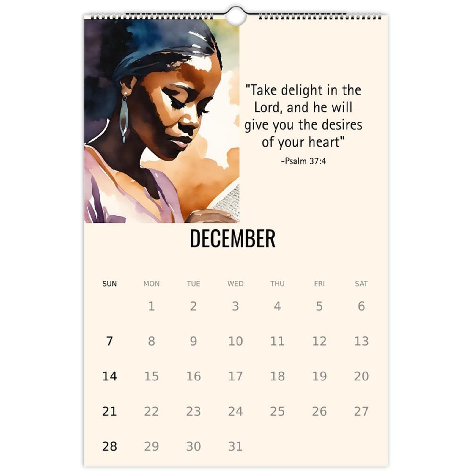 Spiritual Journey (2025 Wall Calendar) - Etsy