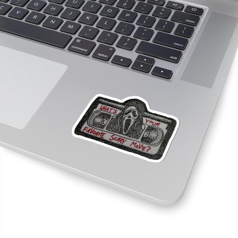 Ghost Face Scream Decal Kiss-cut Stickers - Etsy