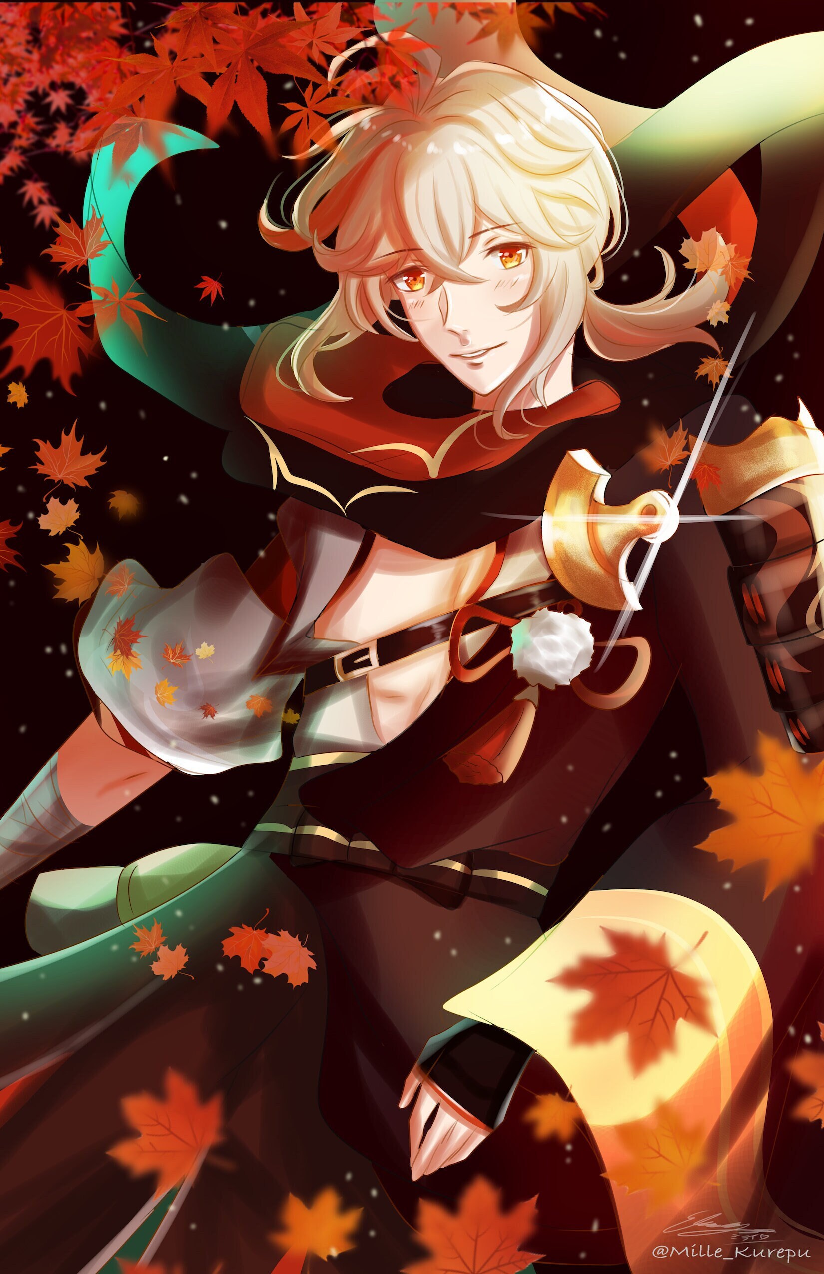 Genshin Impact Kazuha Smexy Print Poster - Etsy Ireland