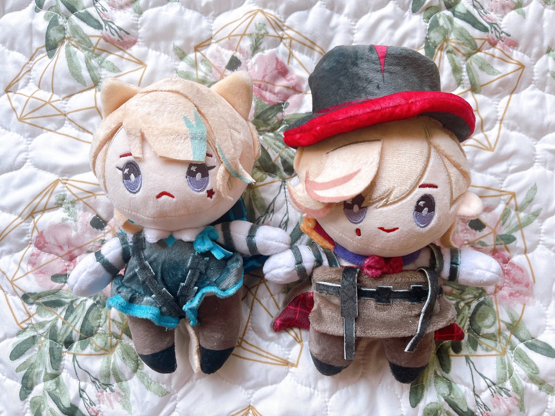 Genshin Impact Lyney and Lynette Plushie Dolls - Etsy