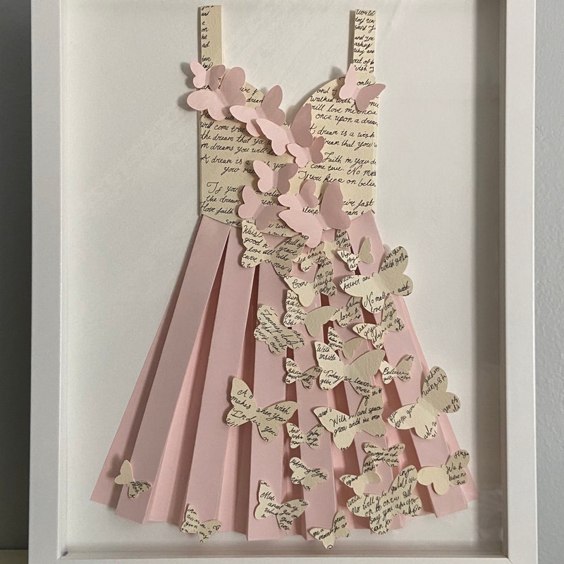 Paper Dress Art - Etsy