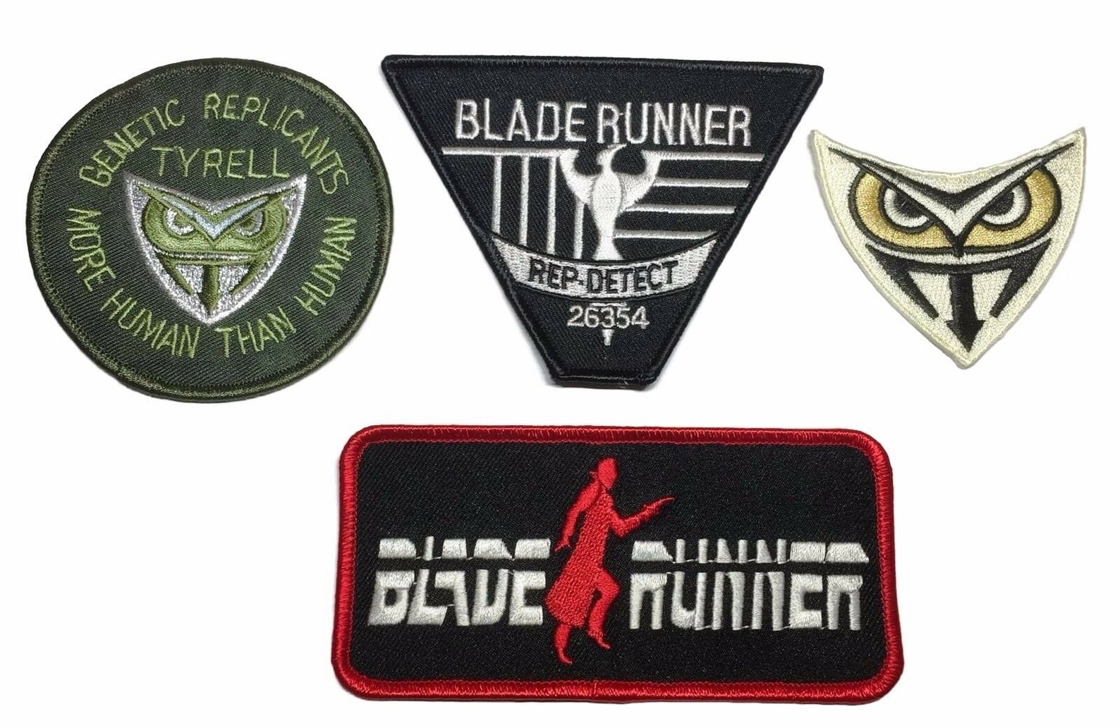 Blade Runner Movie Set of 4 Embroidered Patches | Etsy