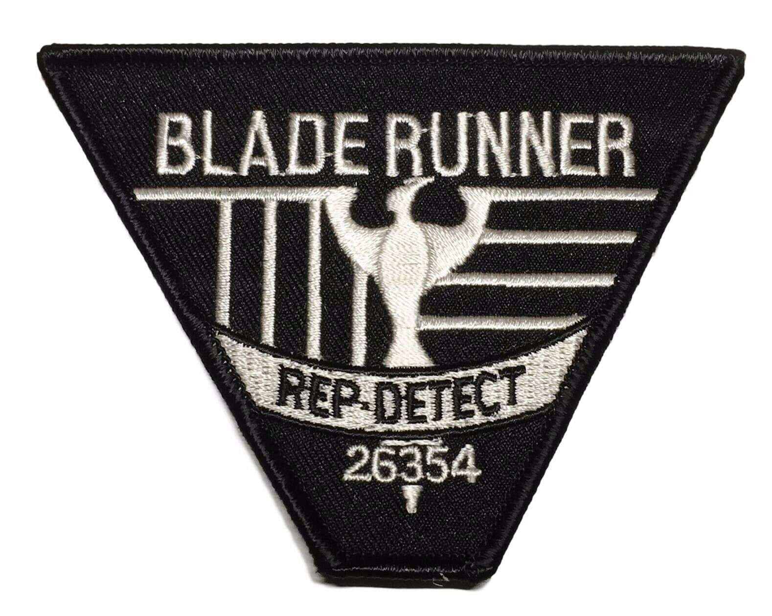 Blade Runner Rep Detect 4 Inch Wide Embroidered Patch | Etsy