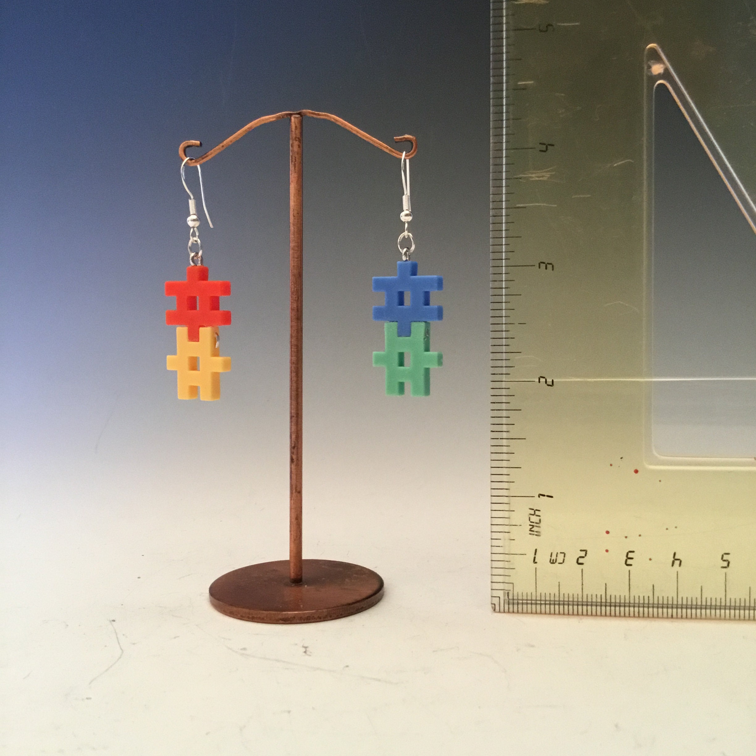 Hashtag Puzzle Pieces Kids Influenced Toys Upcycling Plastic Hashtag ...