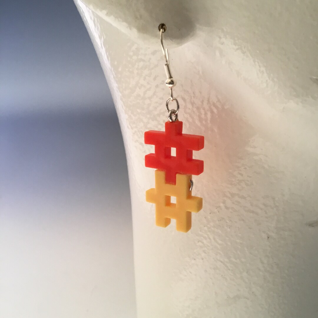 Hashtag Puzzle Pieces Kids Influenced Toys Upcycling Plastic Hashtag ...