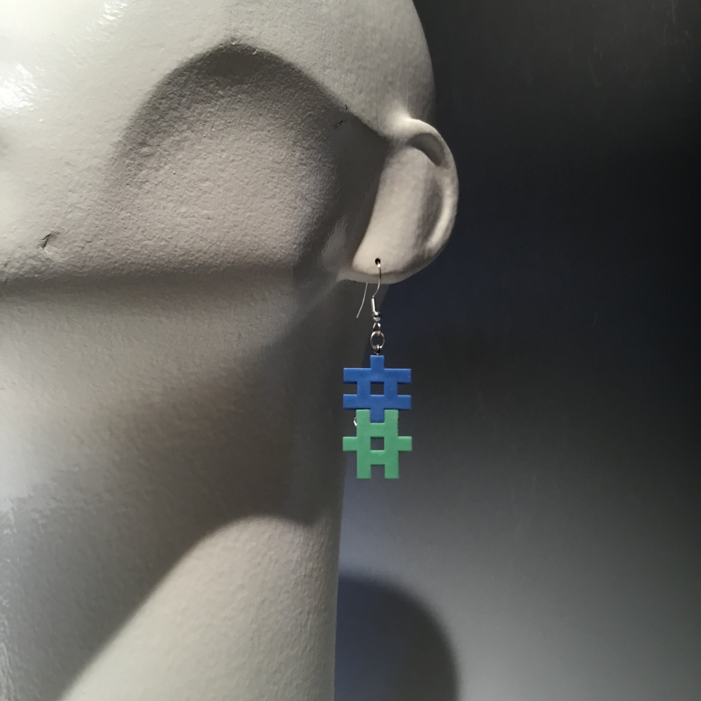 Hashtag Puzzle Pieces Kids Influenced Toys Upcycling Plastic Hashtag ...