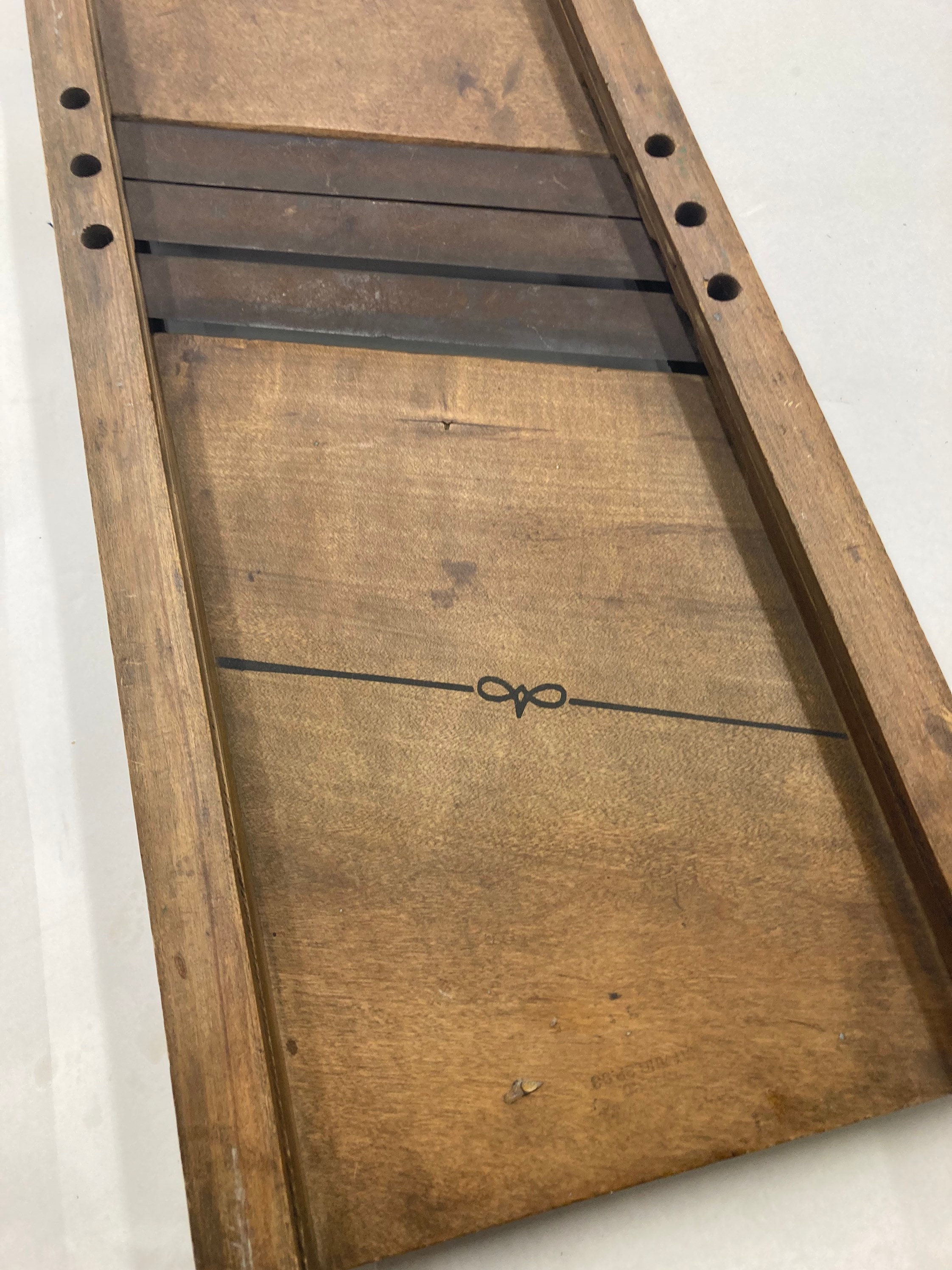 Large Wooden Mandolin. Cabbage Slicer. Vegetable Slayer! Insane!! - Etsy