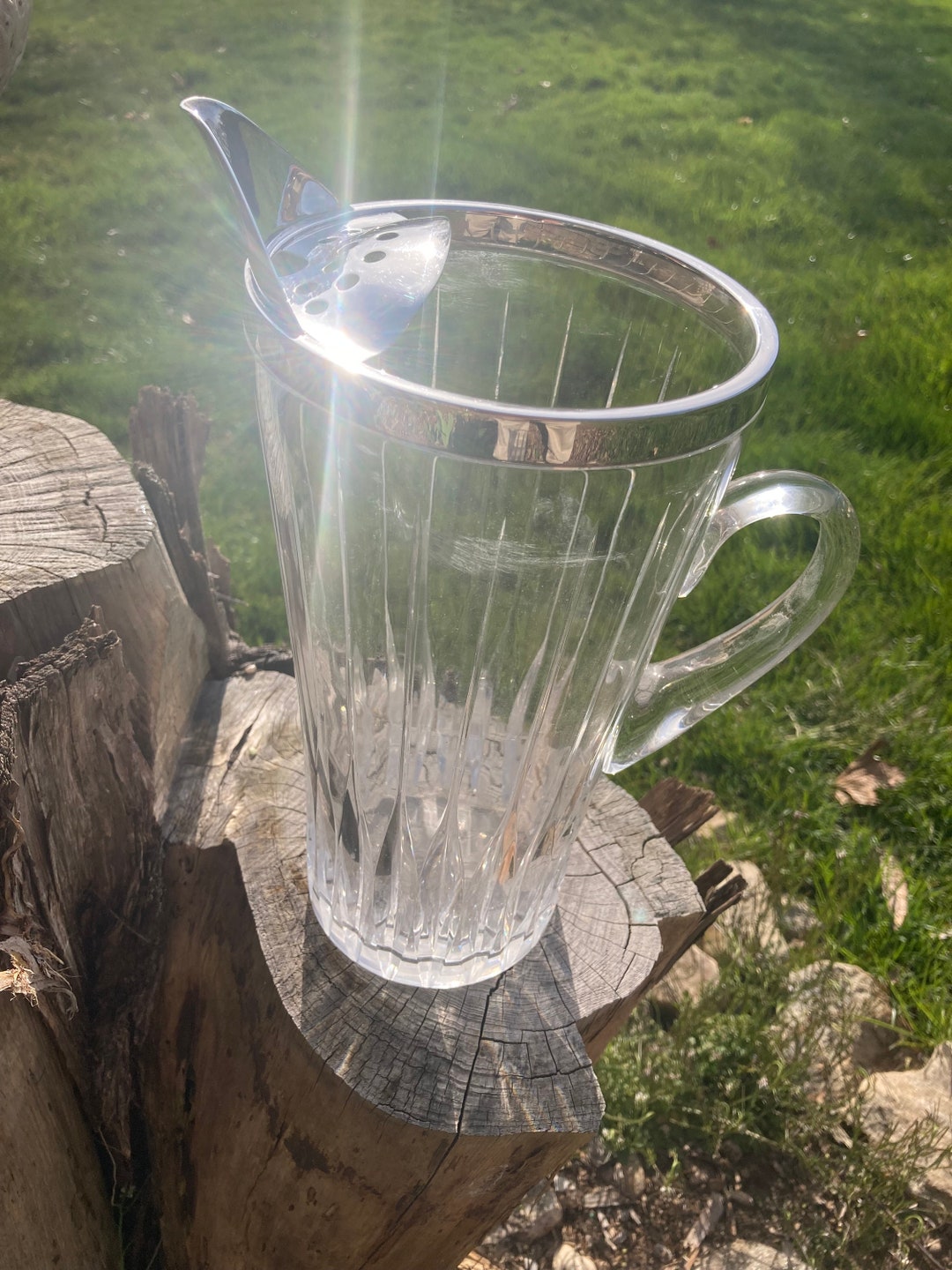 Midcentury Cocktail Martini Pitcher MCM - Etsy