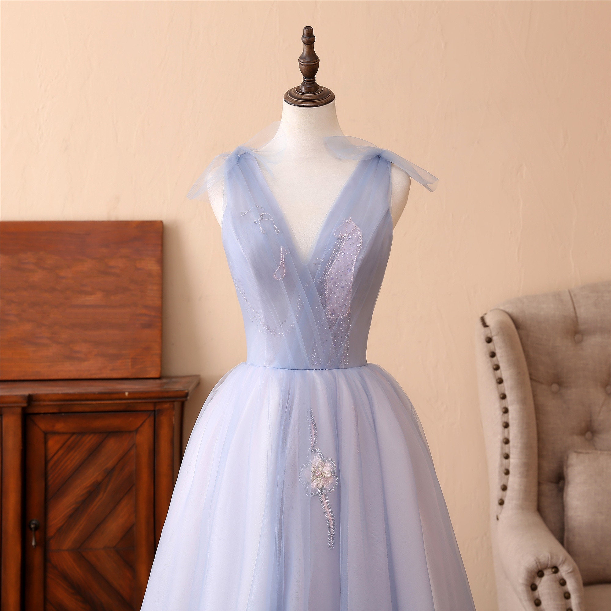 Knee Length Prom Dress White Lace Appliques Bridal Dress Party Etsy