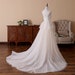 Infinity Tulle Prom Dress Long White Bridal Gown Lace Flower - Etsy