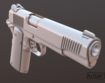 3d Colt 45 Stl File - Etsy
