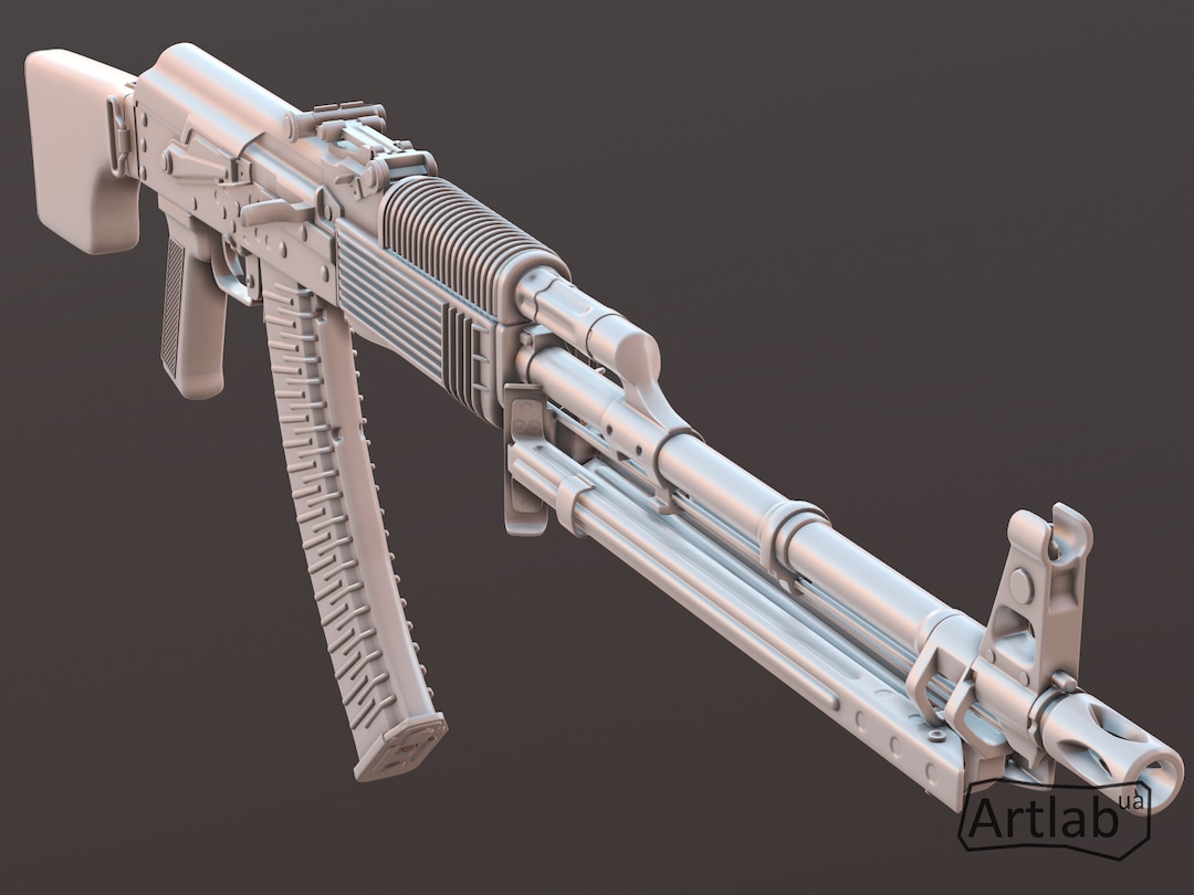 RPK-74M 3D Model 3D Object 3D Printer - Etsy Finland