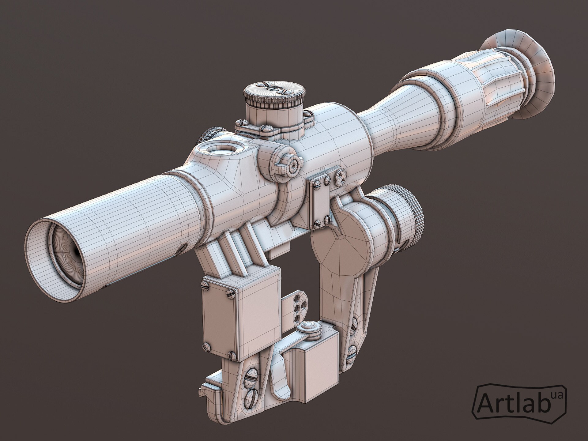 4x PSO-1 Scope 3D Model 3D Sight Model 3D Attachment - Etsy
