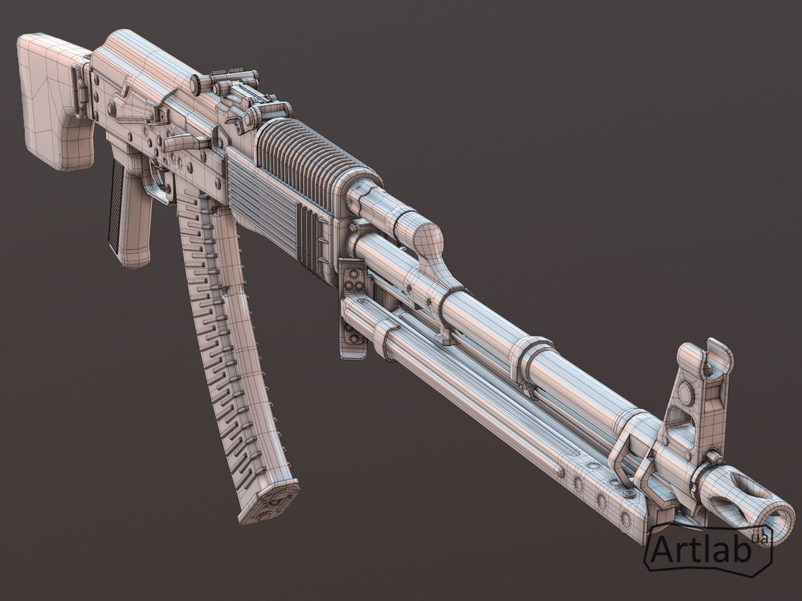 RPK-74M 3D Model 3D Object 3D - Etsy Australia