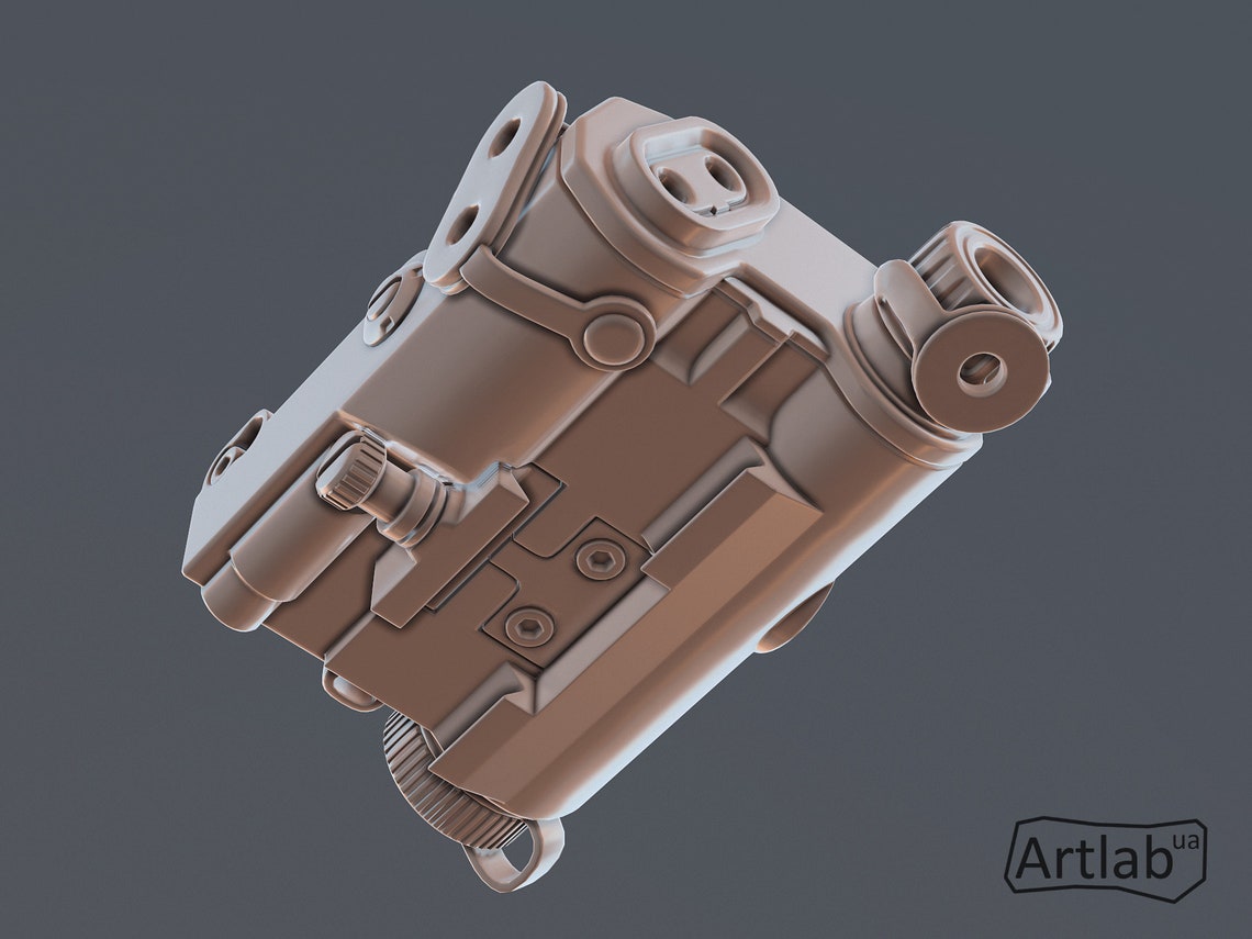 AN PEQ-15 3D Model Advanced Target Pointer 3D Model 3D Attachment - Etsy