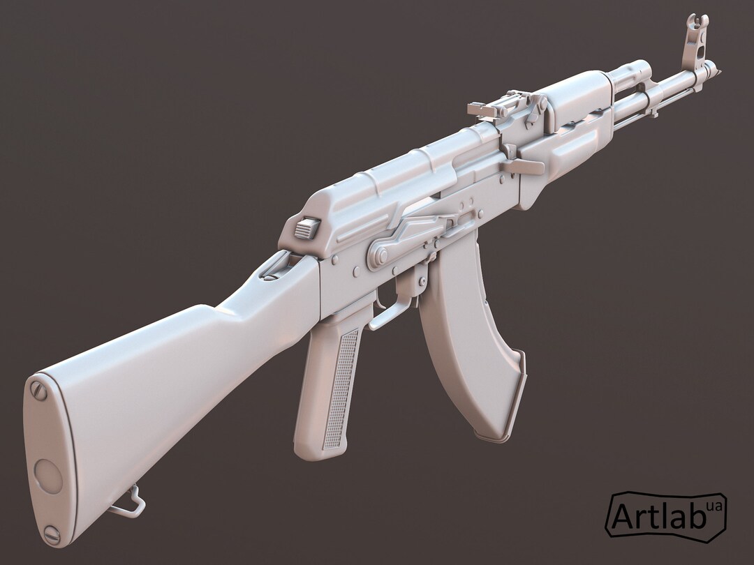 AKM 3D Model 3D Object 3D - Etsy