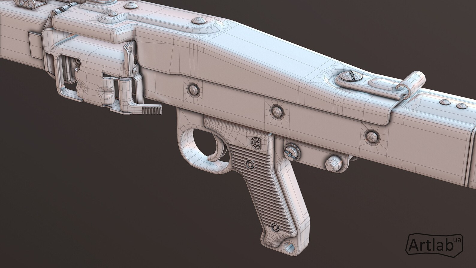 MG3 Machine Gun 3D Model 3D Weapon Model German Weapon - Etsy Hong Kong