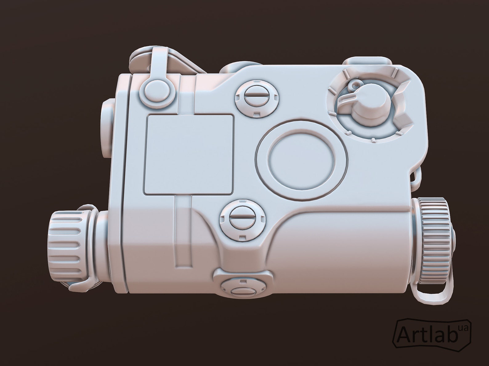 AN PEQ-15 3D Model Advanced Target Pointer 3D Model 3D Attachment - Etsy