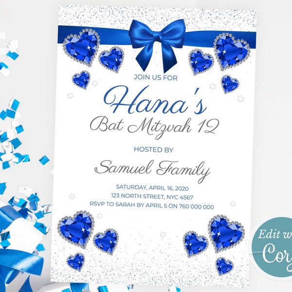 Royal Diamond Invitation - Etsy