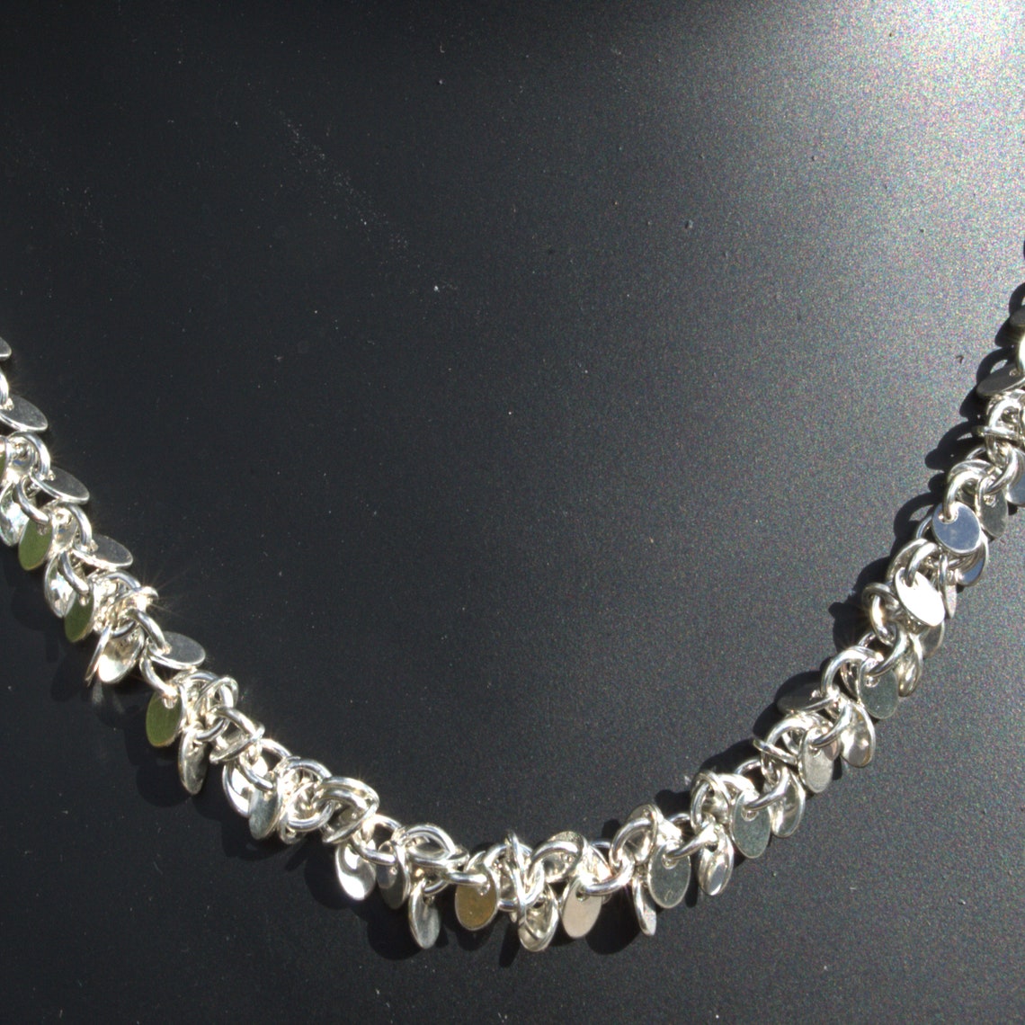 Silver Fancy Multi Link Chain Necklace - Etsy