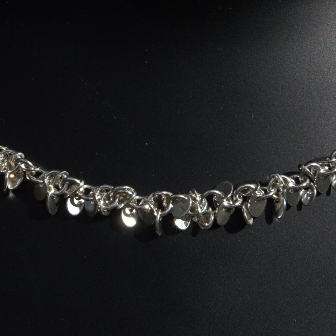 Silver Fancy Multi Link Chain Necklace - Etsy