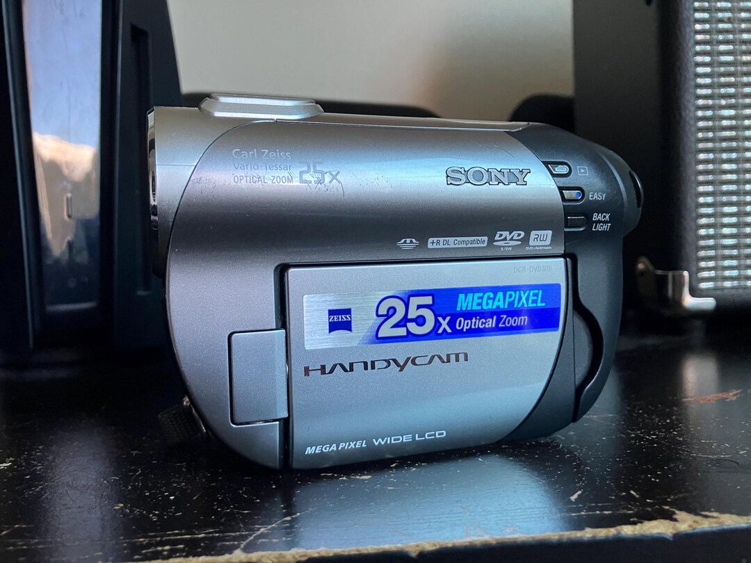 Sony Handycam DCR-DVD308 Mini DVD Disc Digital Camcorder Retro - Etsy