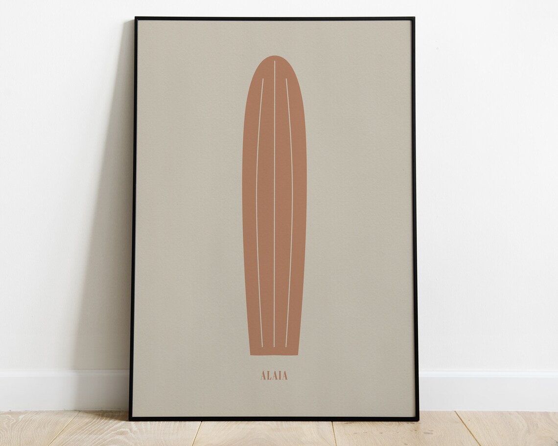 Surfboards Set of 6 Printable Files Beach Boho Surf Décor | Etsy