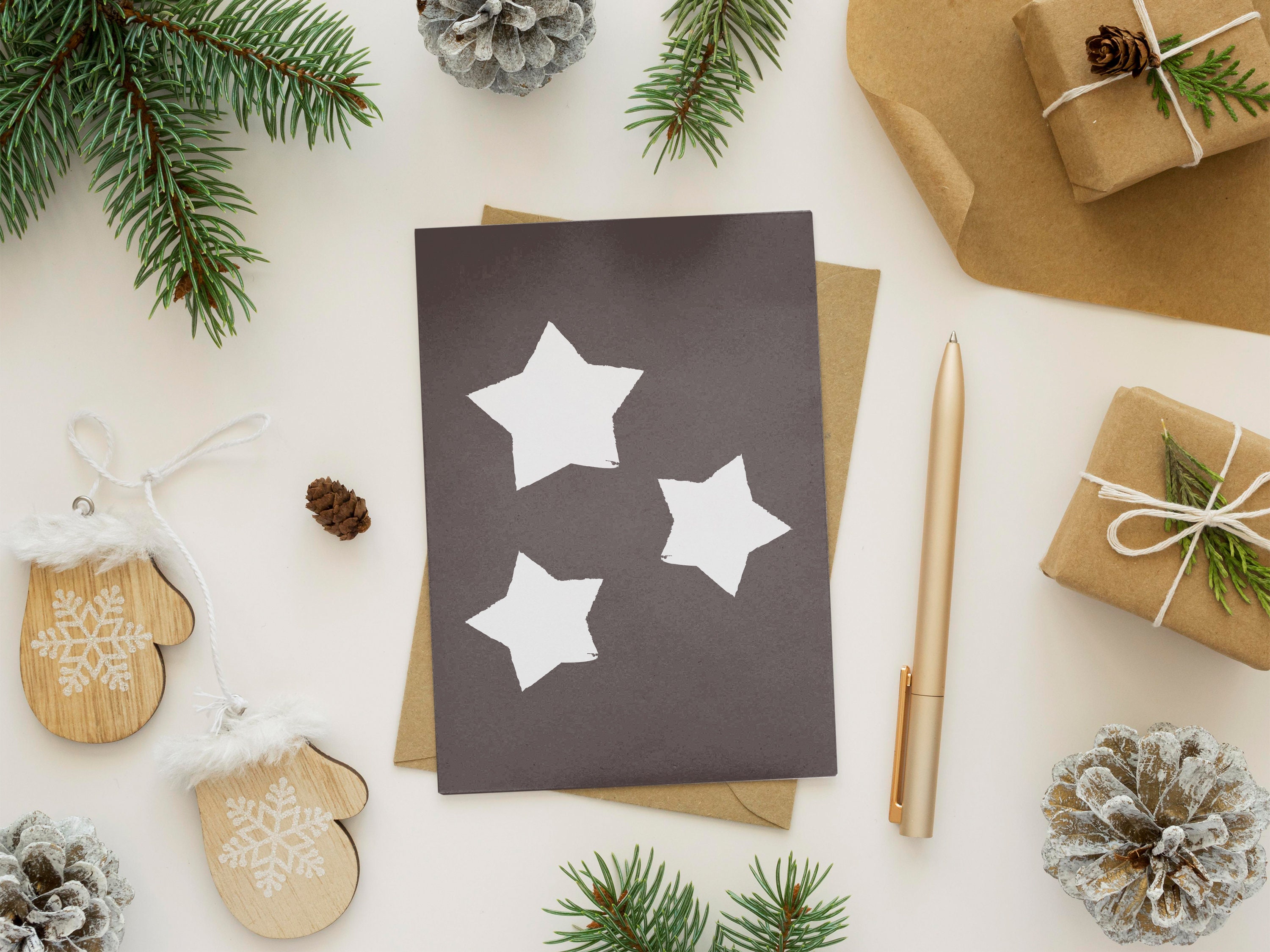 Three Little Stars Printable Wall Art Instant Download - Etsy