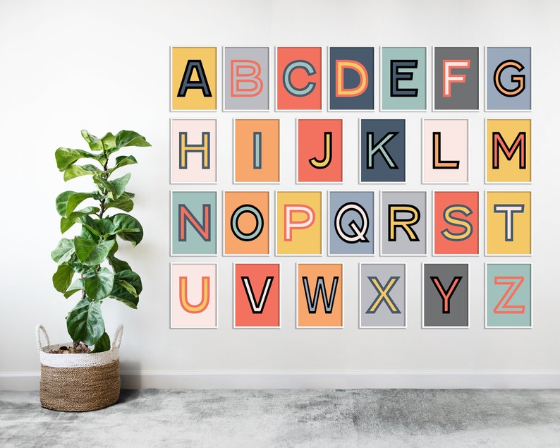 Funky Letter L, Instant Digital Download, Typography Poster, Custom ...