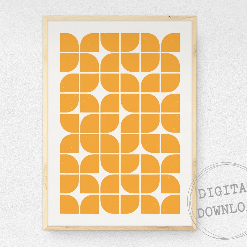Bright Yellow Art - Etsy