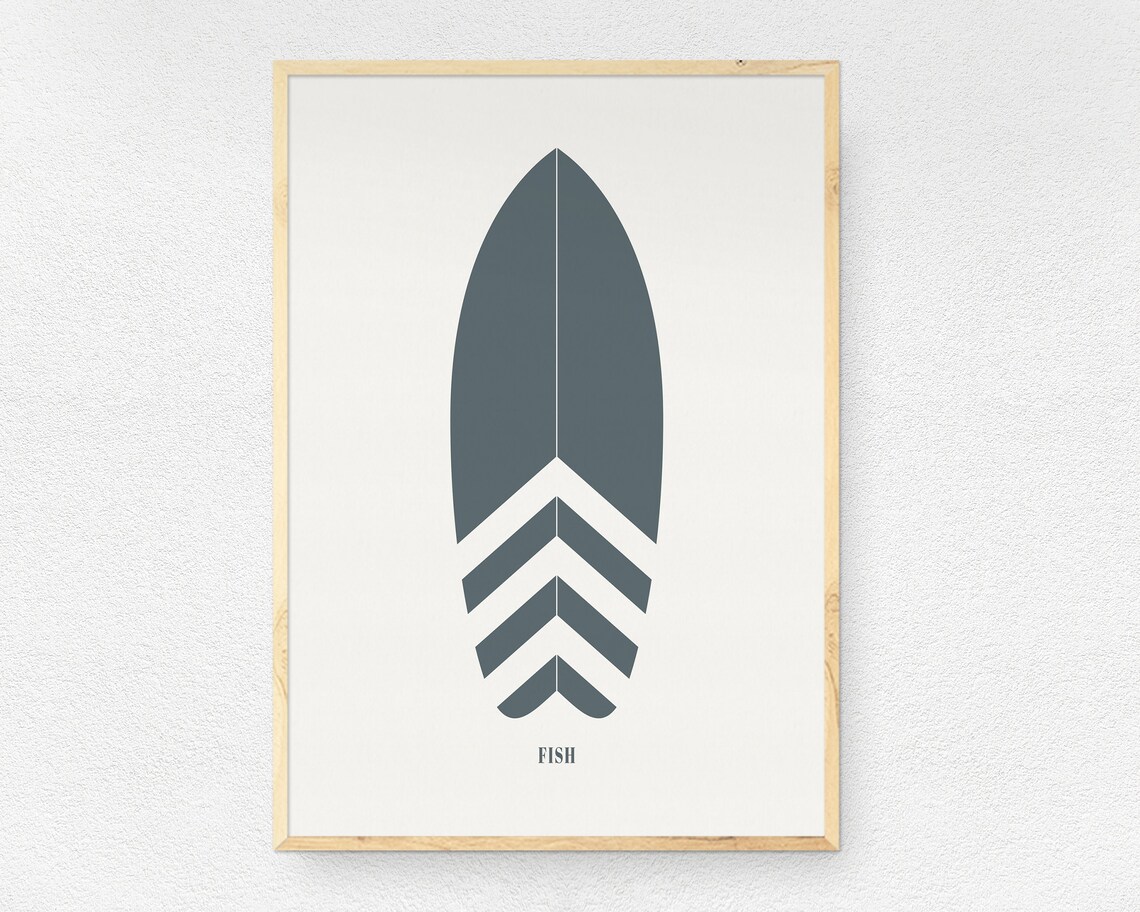 Surfboards Set of 6 Printable Files Beach Boho Surf Décor - Etsy