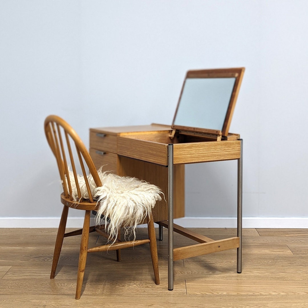 Very Rare Early 1960s Stag Fineline Vanity Desk / Dressing Table - Etsy