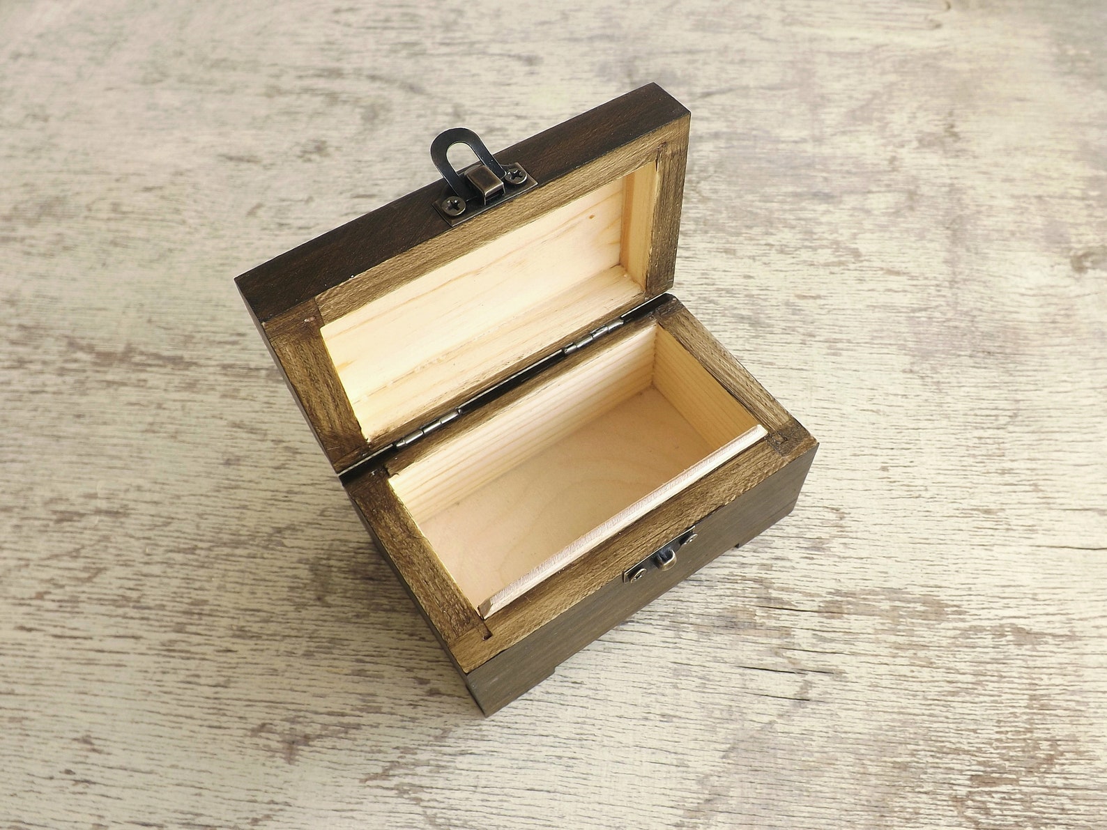 Wood Tiny Chest Rowan Berries Hand-painted Custom Wooden - Etsy