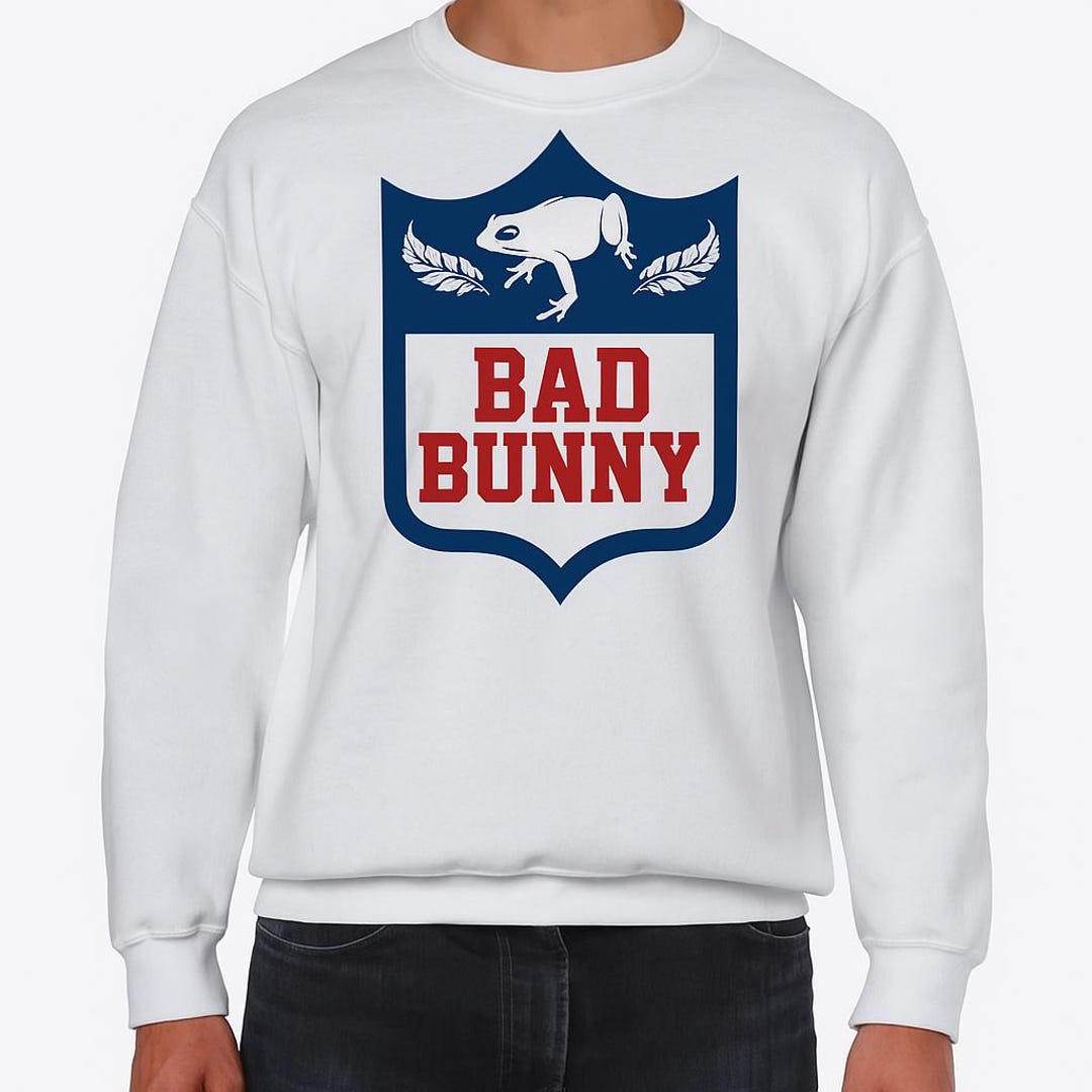 Bad Bunny/benito Bowl Sweatshirt - Etsy