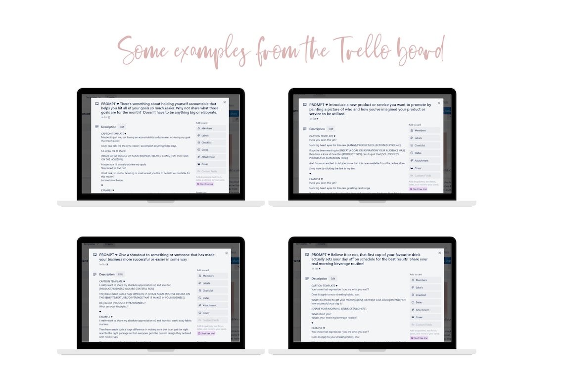 Content Prompts Caption Templates Styled Stock Photos Instagram Canva ...