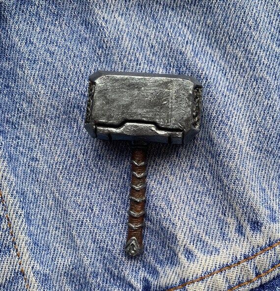 Mjolnir the Mighty Thor Inspired Pin/brooch | Etsy