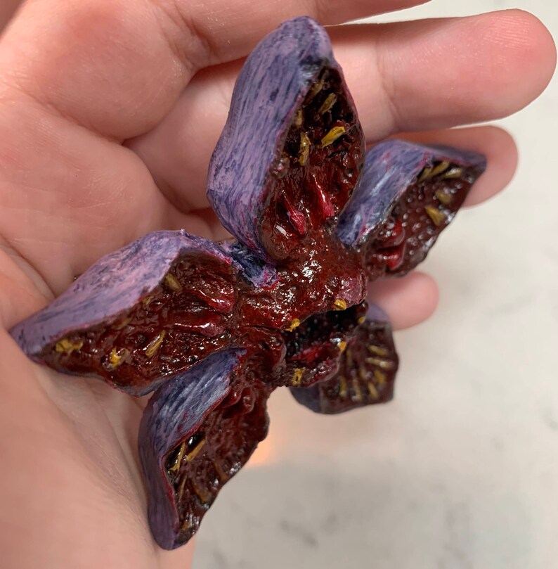 The Demogorgon - Stranger Things Inspired Brooch/pin - Etsy