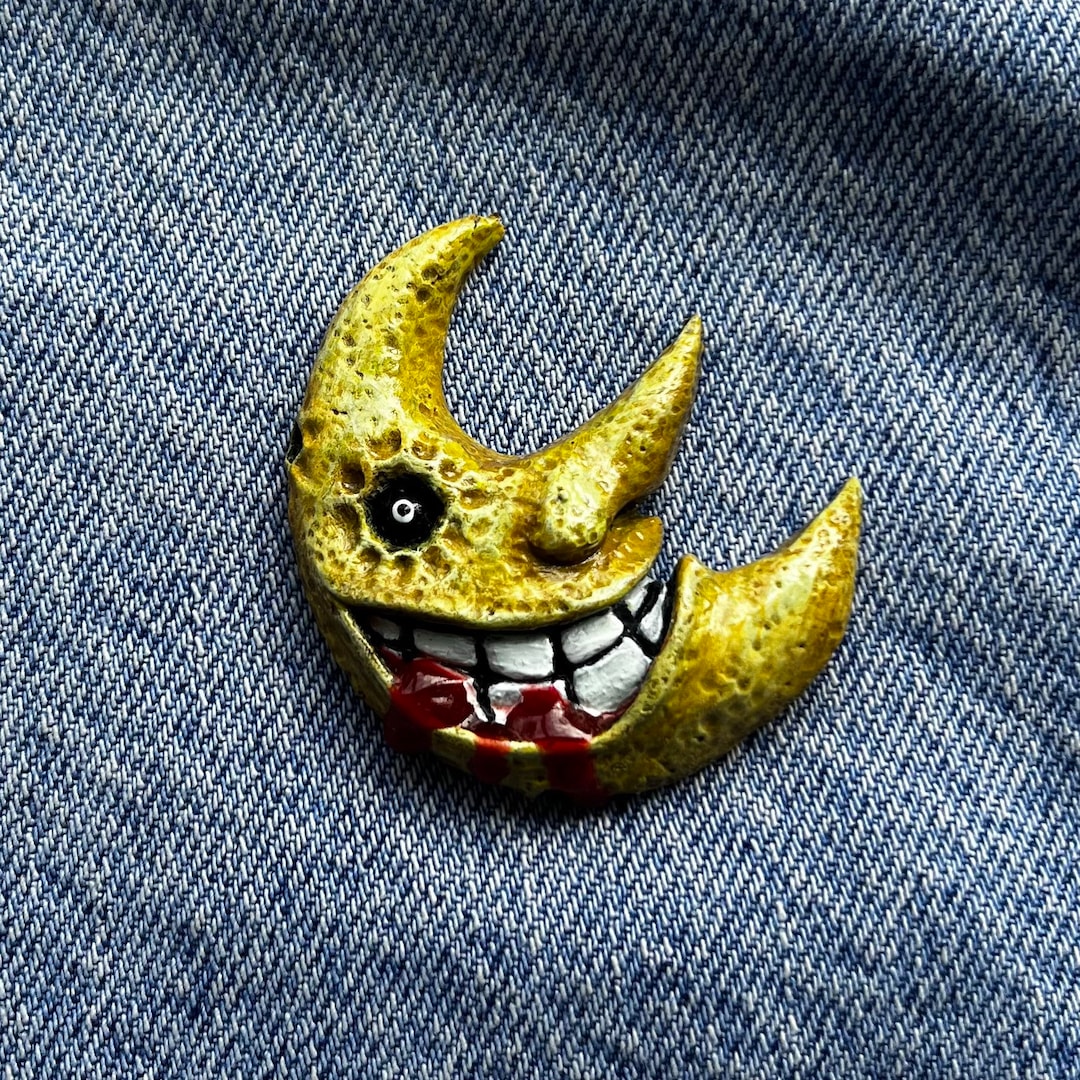 The Moon - Soul Eater Inspired Pin/brooch - Etsy