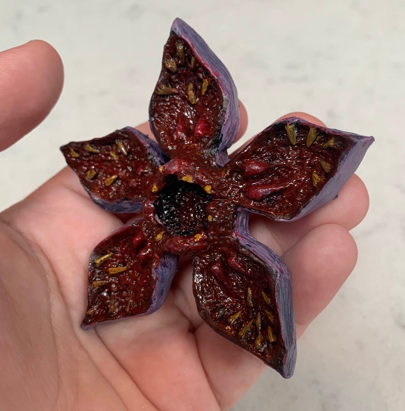 The Demogorgon - Stranger Things Inspired Brooch/pin - Etsy