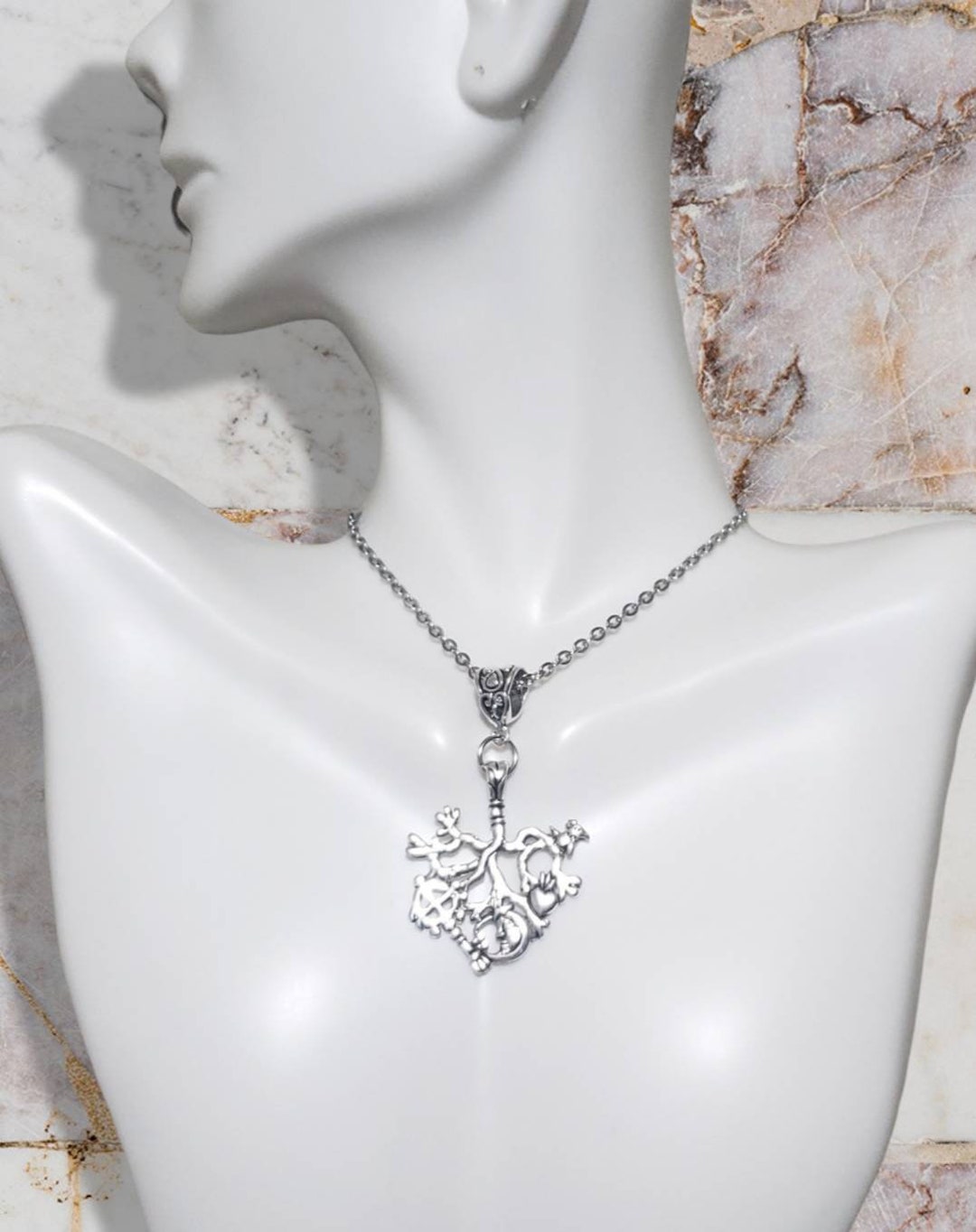 Italian Cimaruta Amulet Necklace - Etsy