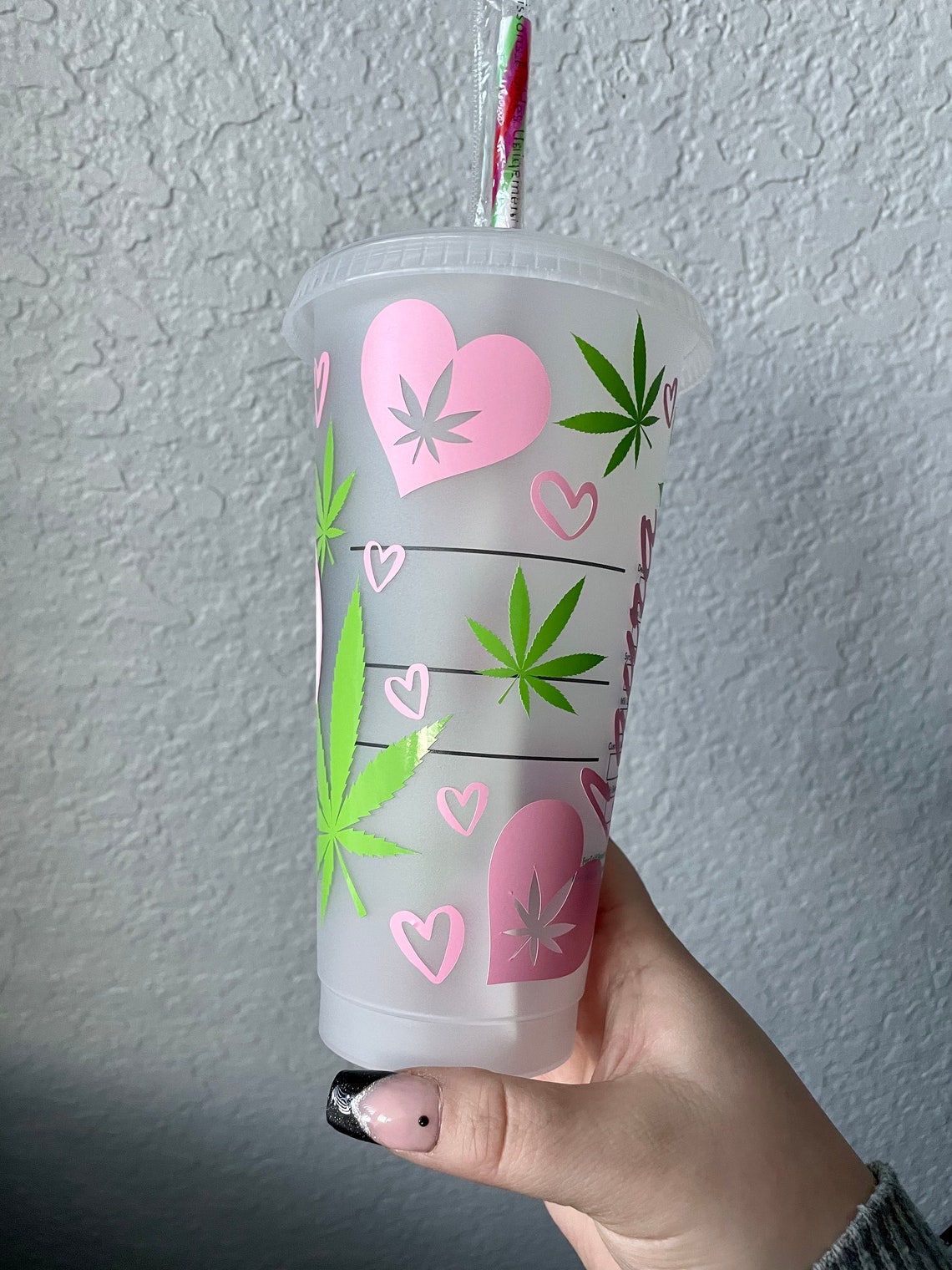 Heart and Weed // Valentines Day // Girly // Cannabis Inspired - Etsy