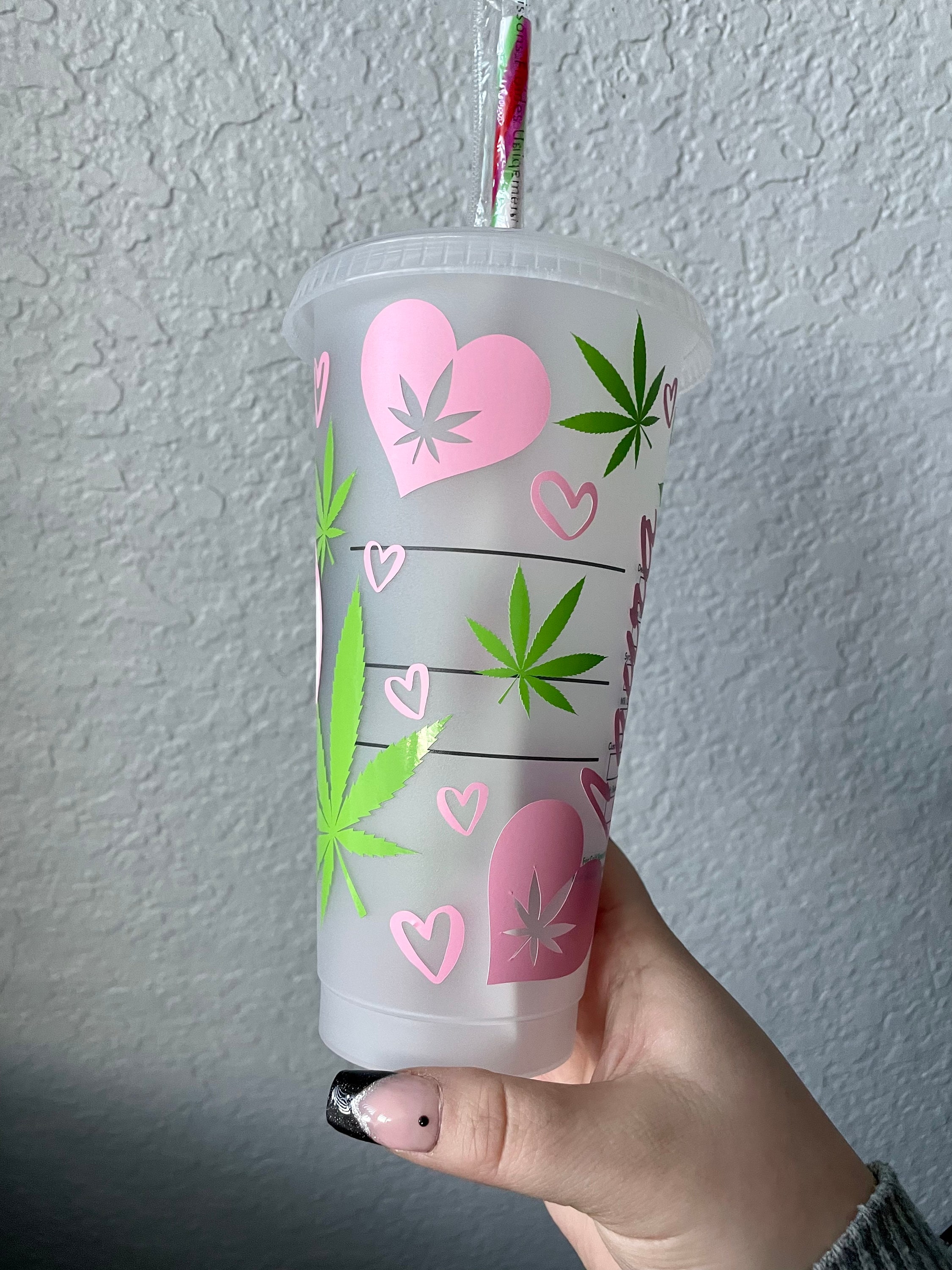 Heart and Weed // Valentines Day // Girly // Cannabis Inspired - Etsy