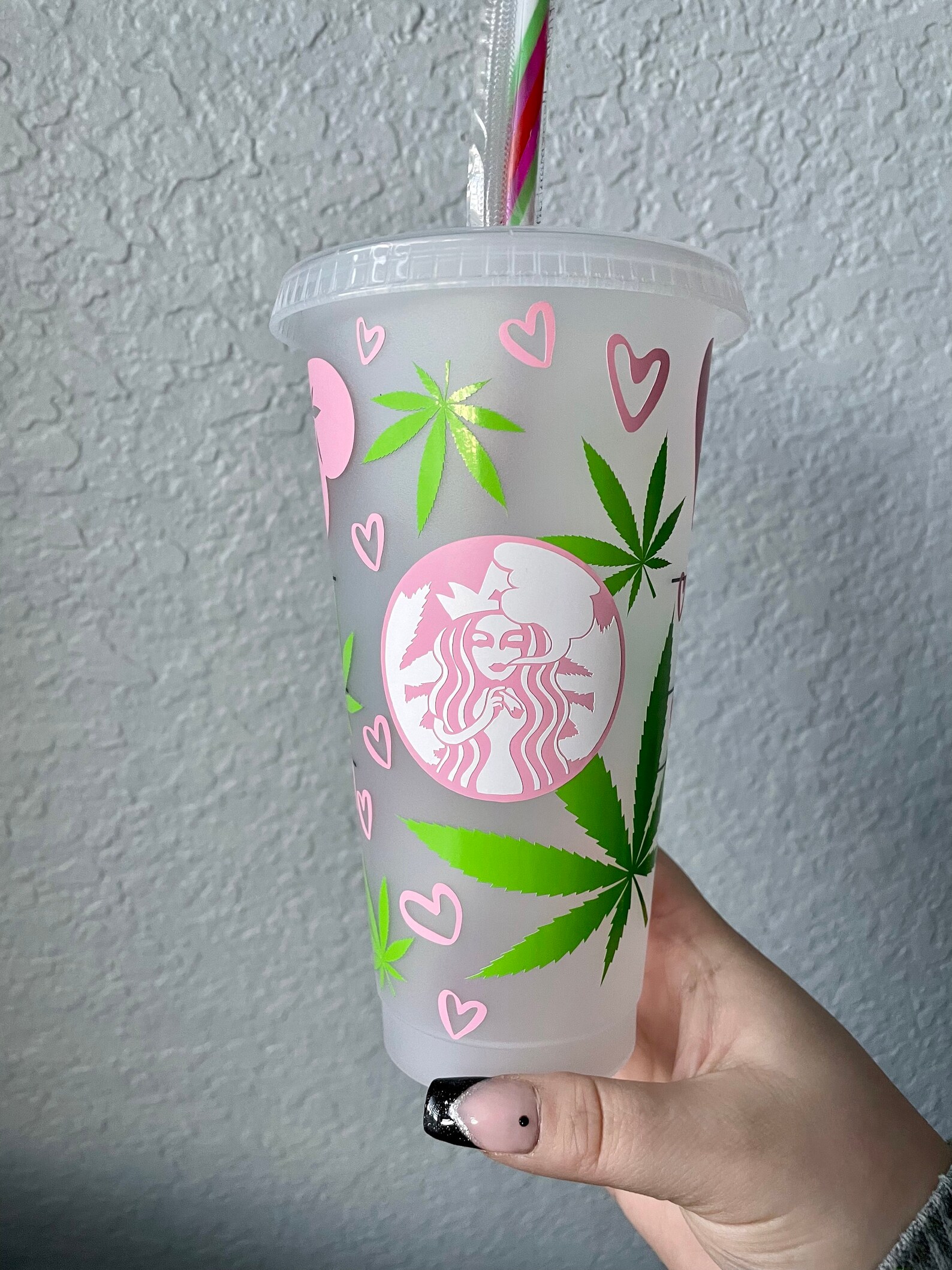 Heart and Weed // Valentines Day // Girly // Cannabis Inspired - Etsy