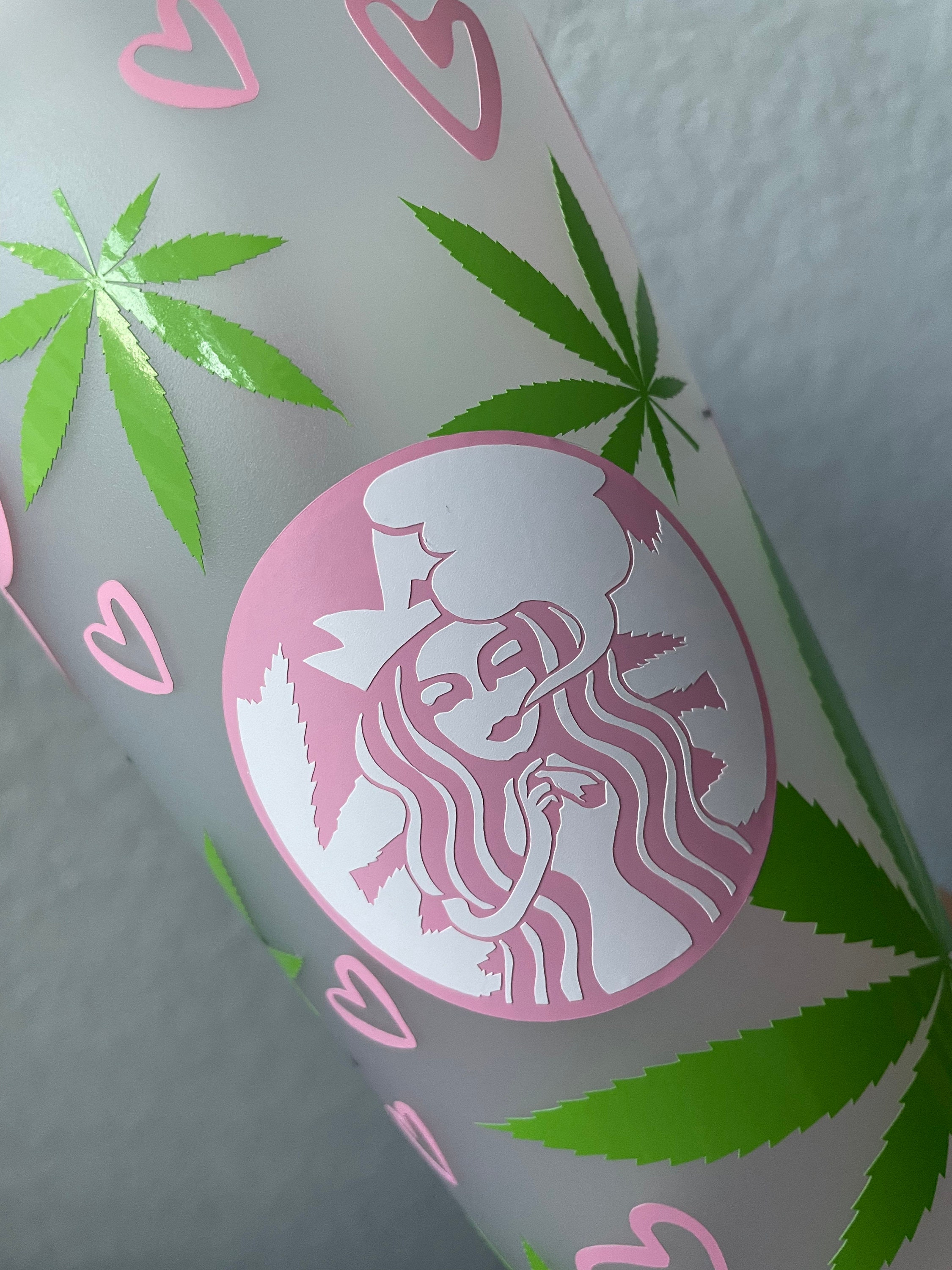 Heart and Weed // Valentines Day // Girly // Cannabis Inspired - Etsy