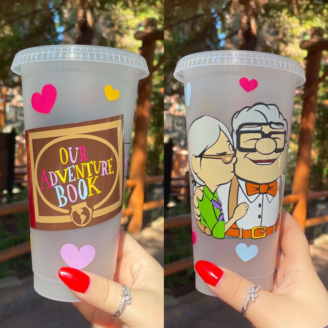 UP // Adventure Book Inspired Cold Cup // Old Couple // Lovebrids ...