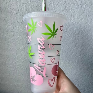 Heart and Weed // Valentines Day // Girly // Cannabis Inspired | Etsy